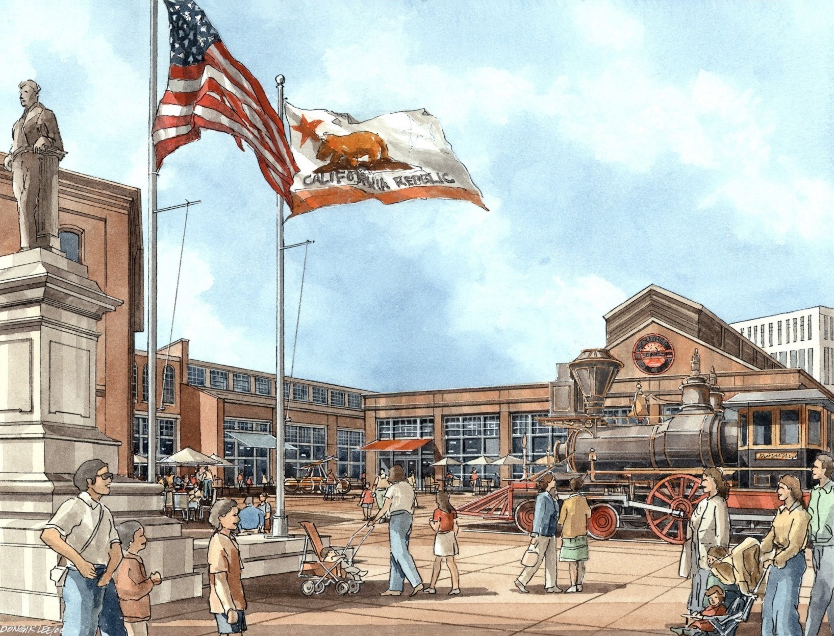 Railroad Technology Museum - Dreyfuss + Blackford Architecture